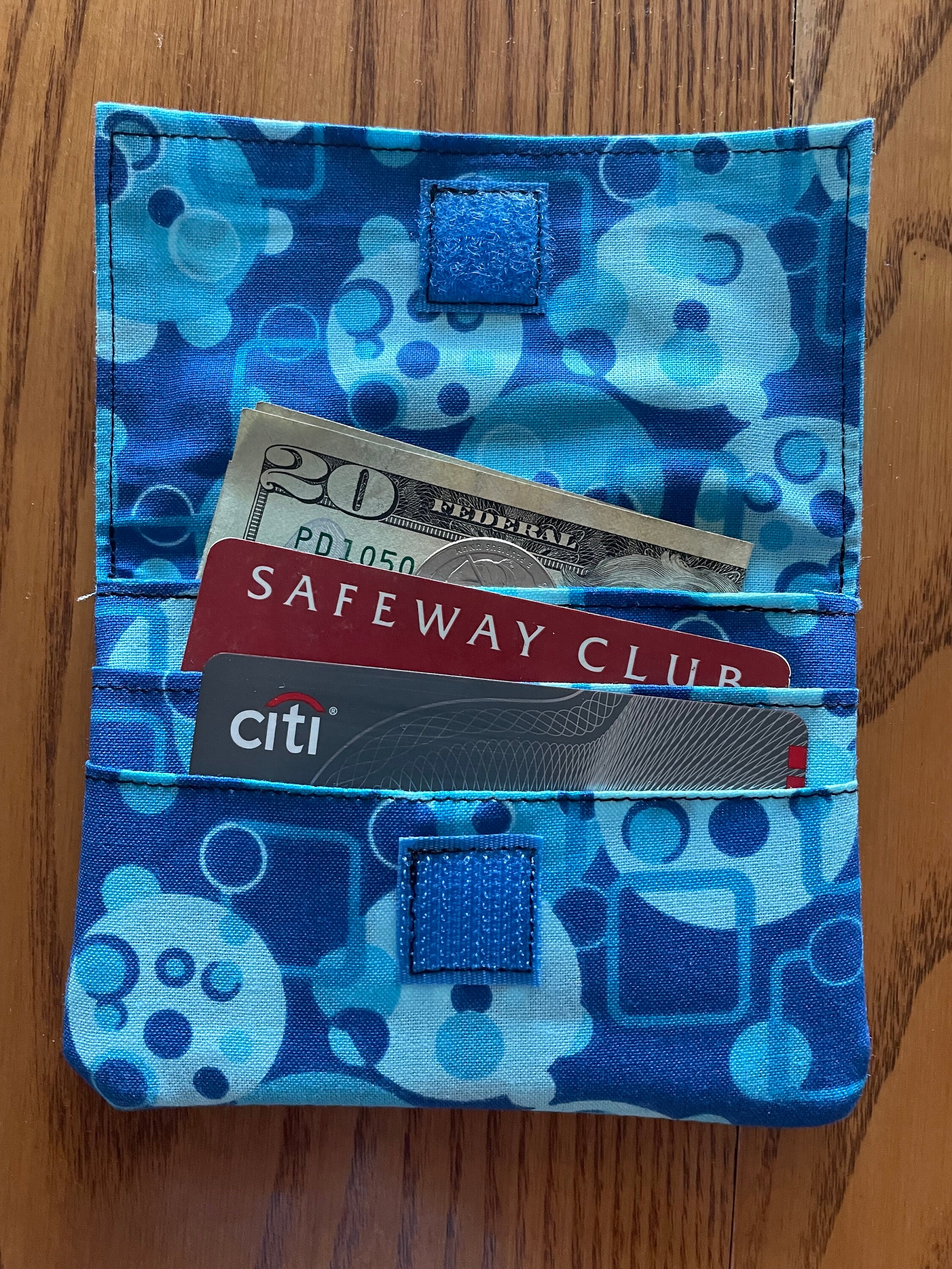 Simple Handmade Fabric Wallet in Many Prints (set 4) - Etsy