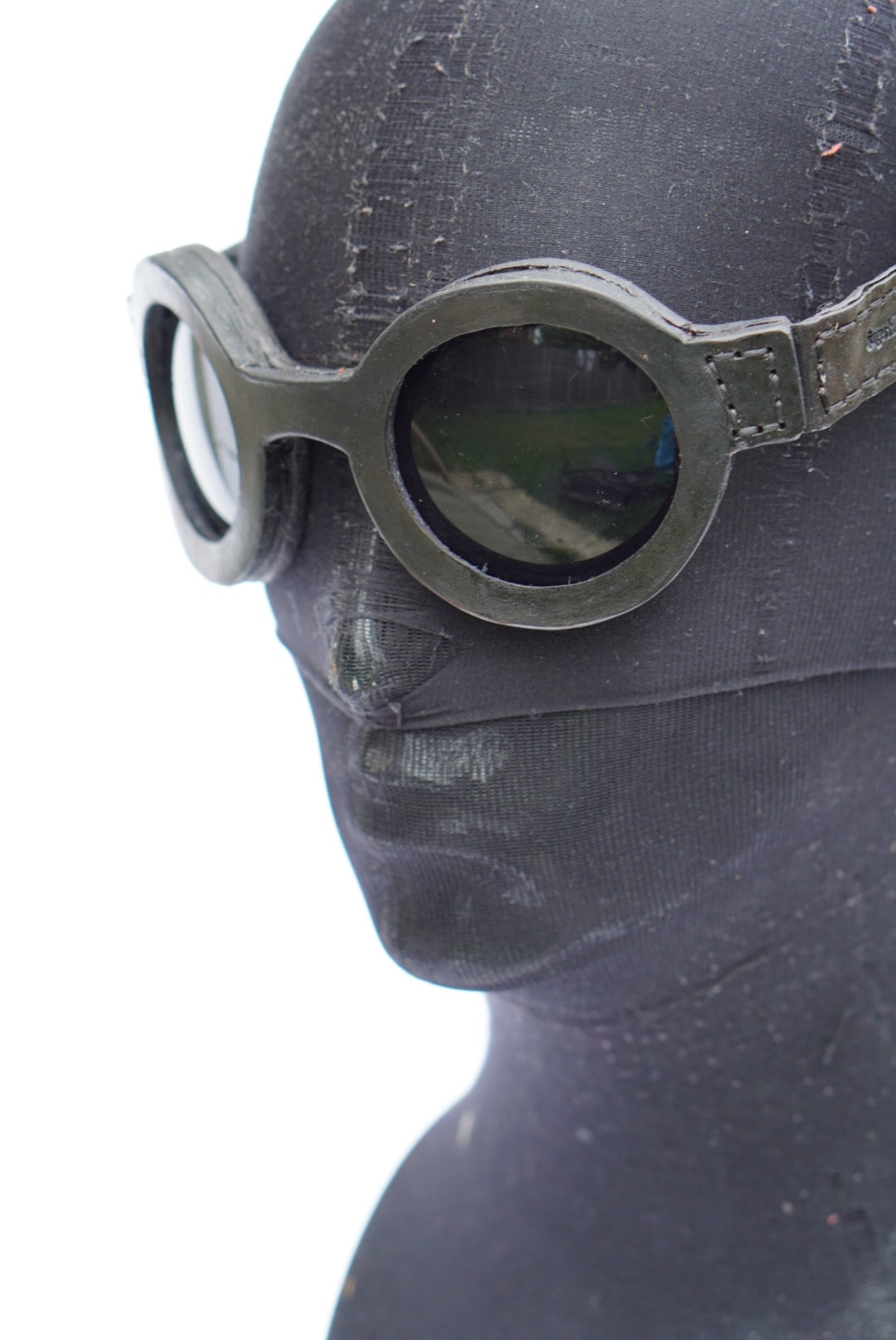 Steampunk Goggles Burning Man Goggles Riddick Goggles Aviator Goggles ...