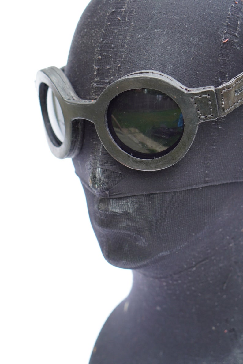Steampunk Goggles Burning Man Goggles Riddick Goggles Aviator Goggles ...