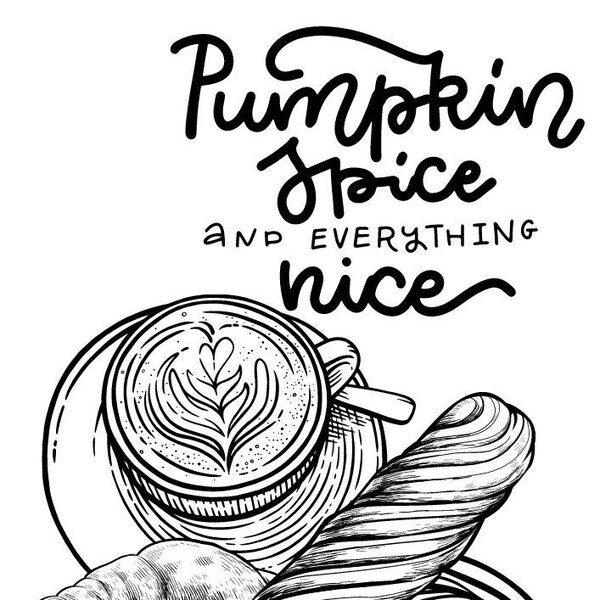 Spice Coloring Page - Etsy