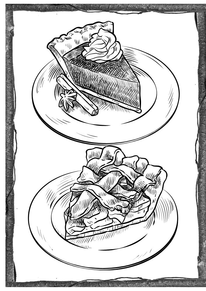 Thanksgiving Coloring Bundle - Etsy