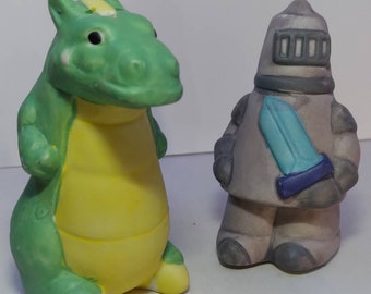 Dragon Salt and Pepper Shakers - Etsy