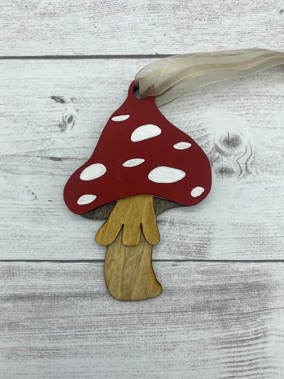 Digital Download SVG Files / Mushroom / Laser Cut Ornament And/or ...