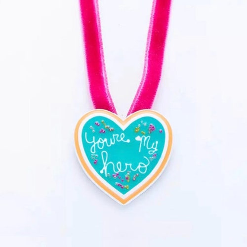 Wreck It Ralph You're My Hero Cookie Medal Pendant | Etsy