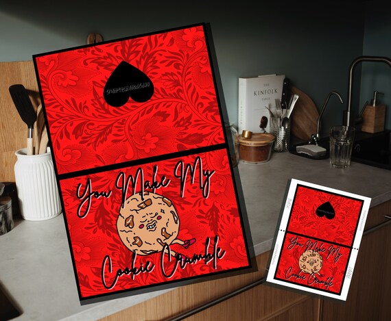 Cookie Crumble Printable Card - Etsy