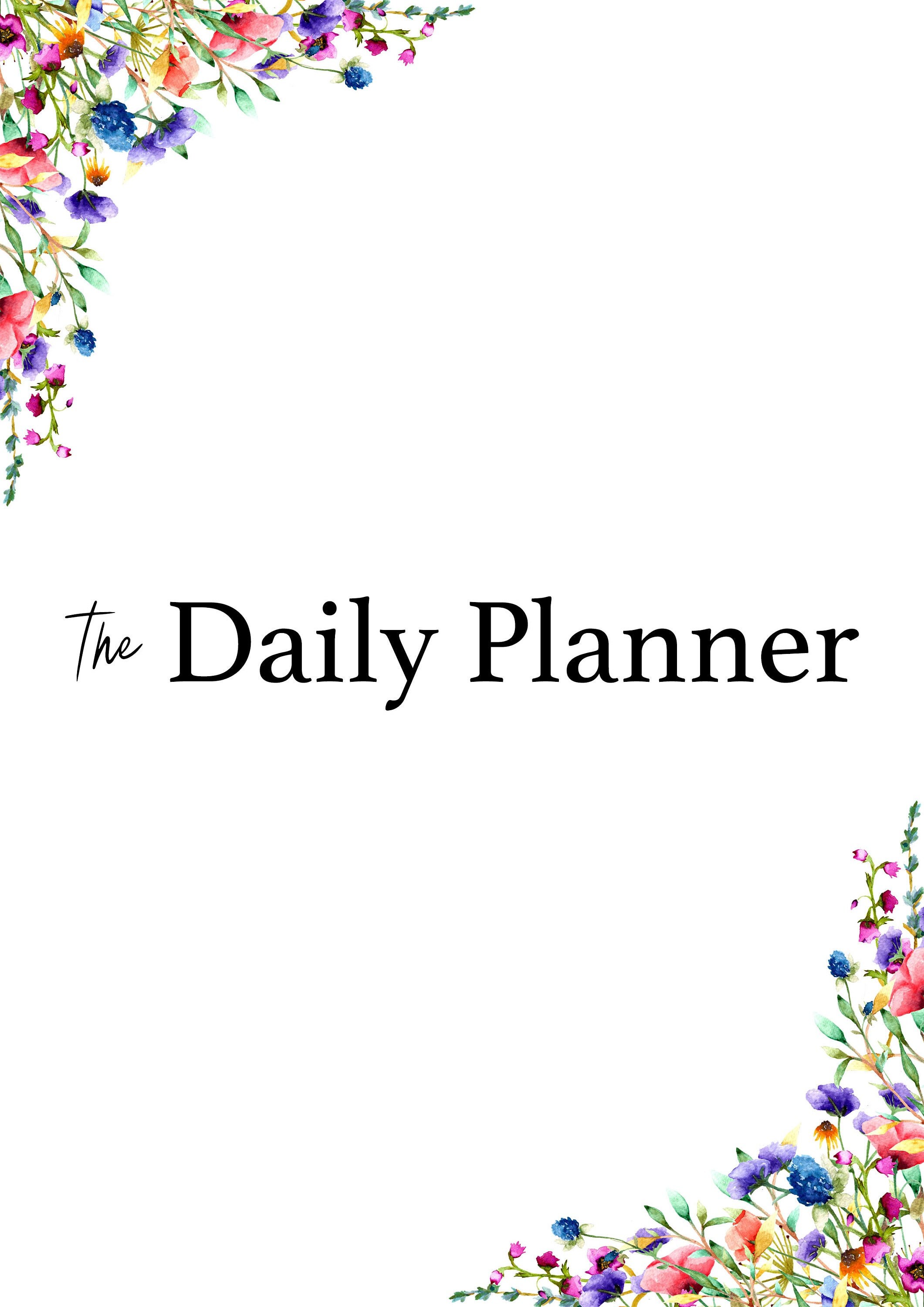Create Your Digital Planner, Ipad, Flower Planner, Floral Pattern ...