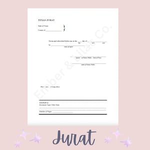 Notary Certificate 3-pack for TEXAS PDF Digital Download - Etsy