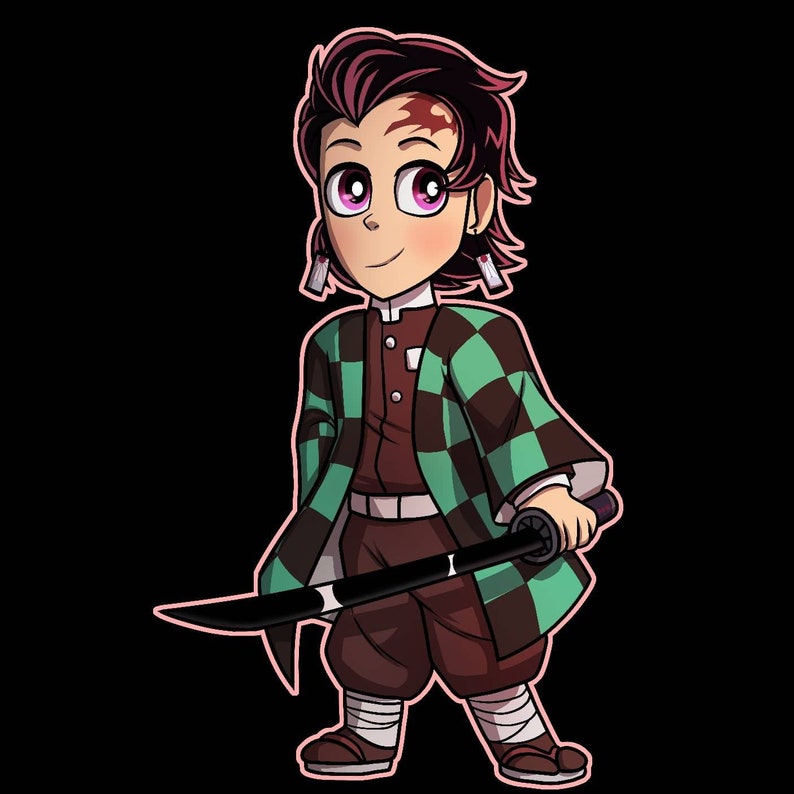 Demon-slayer Stickers - Etsy