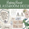 Fantasy Enchanted Forest Classroom Theme Decor Bundle for Middle or ...