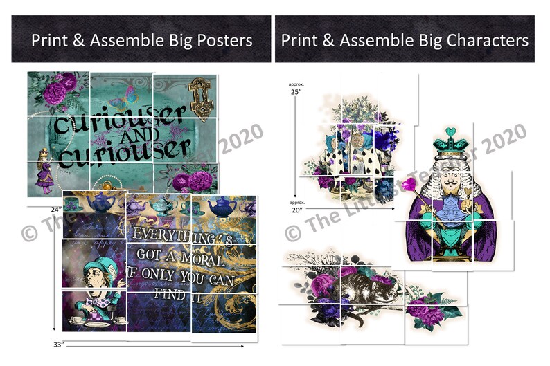 Middle or High School Classroom Decor - Alice in Wonderland Theme - Etsy