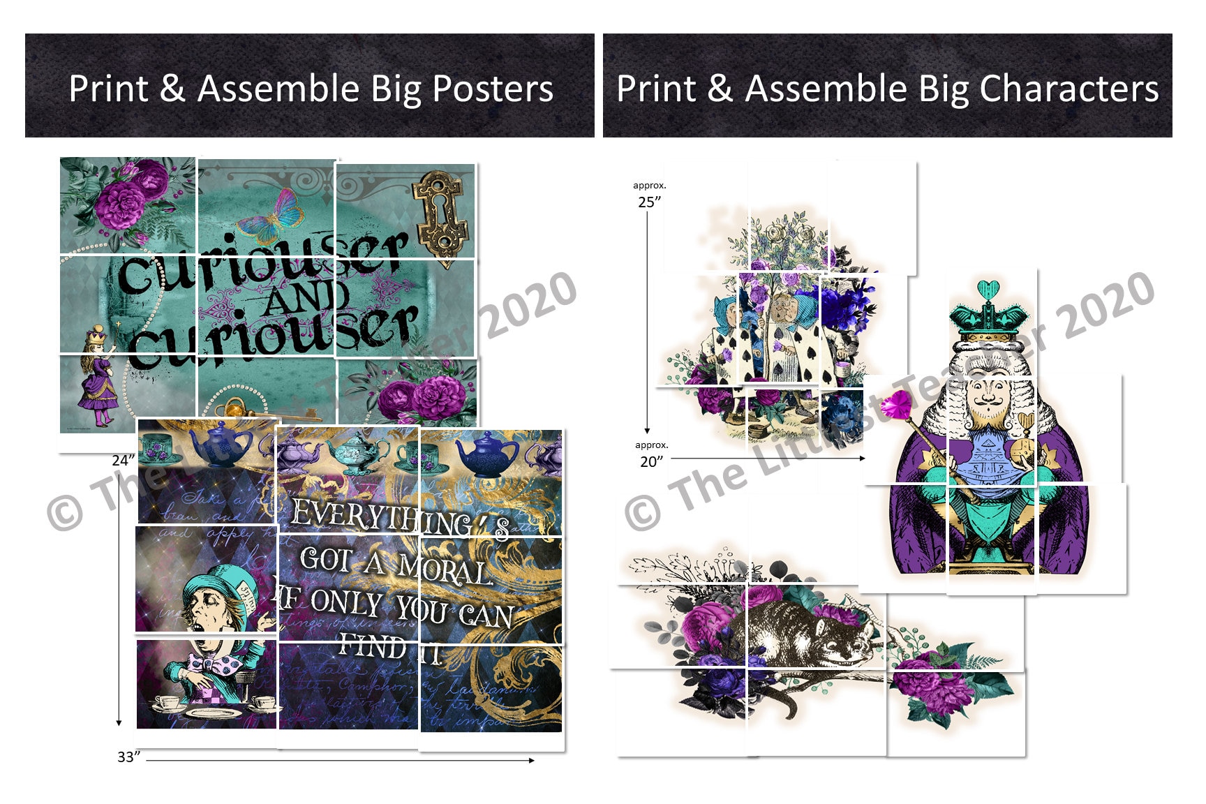 Middle or High School Classroom Decor - Alice in Wonderland Theme - Etsy