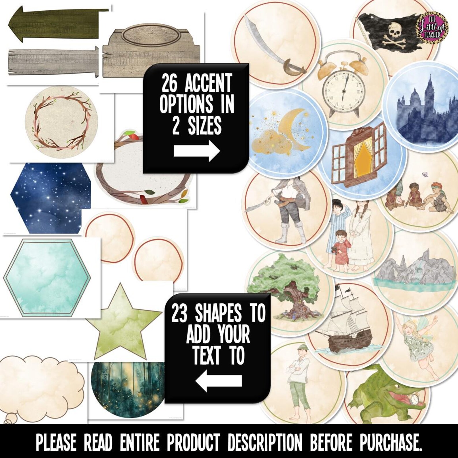 Neverland Classroom Decor Peter Pan Classroom Theme Printable Class ...