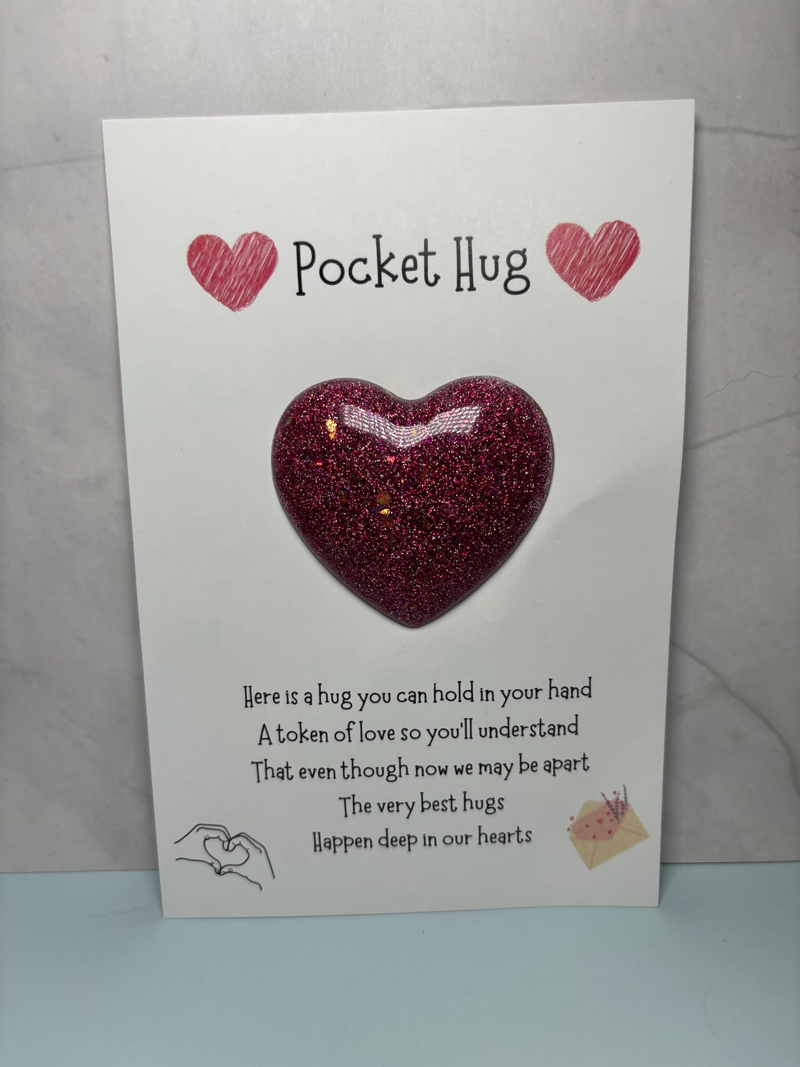 Pocket Hug Poem Card (digital Download) - Etsy