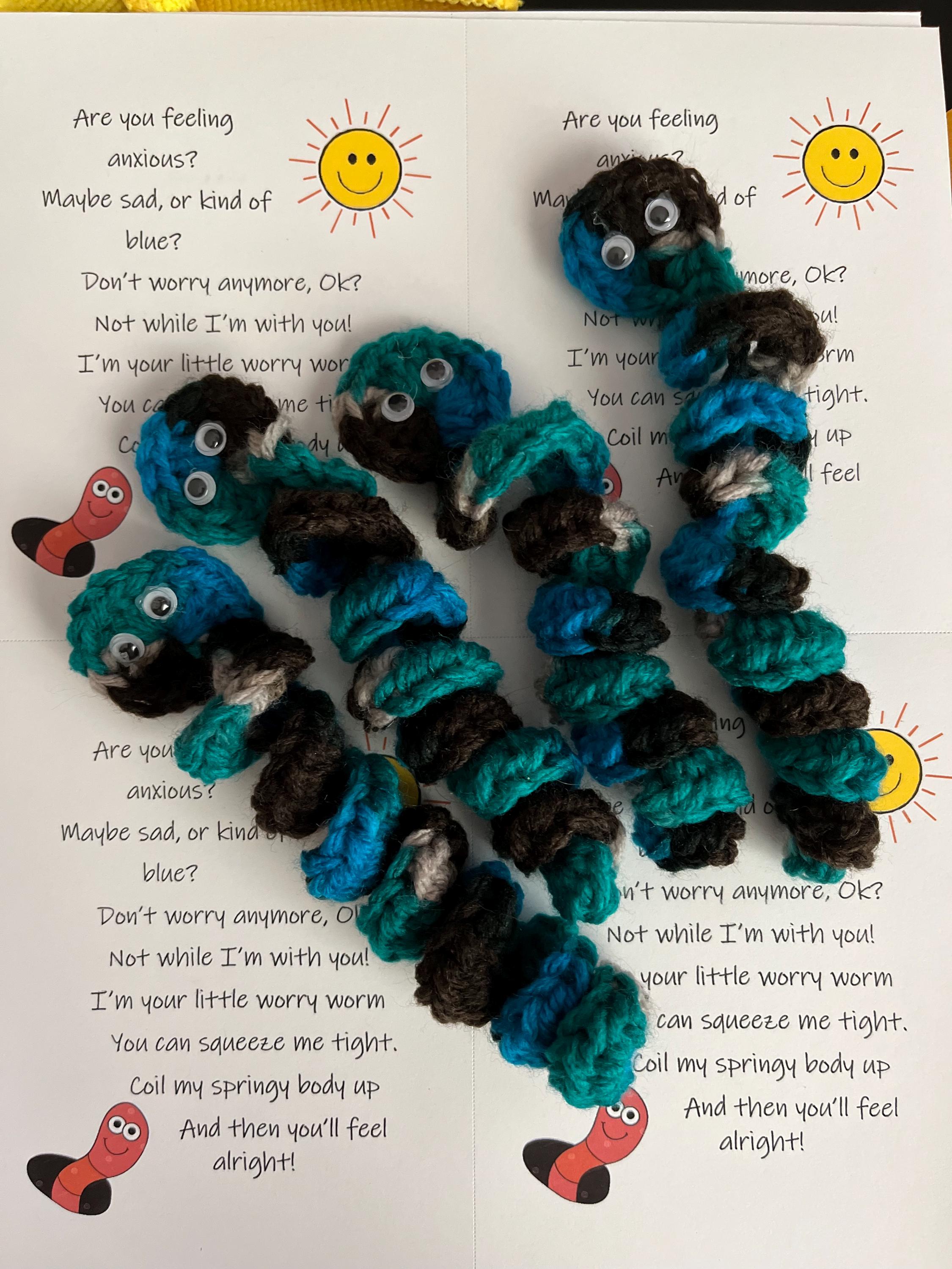 Worry Worms + Poem Card - Etsy