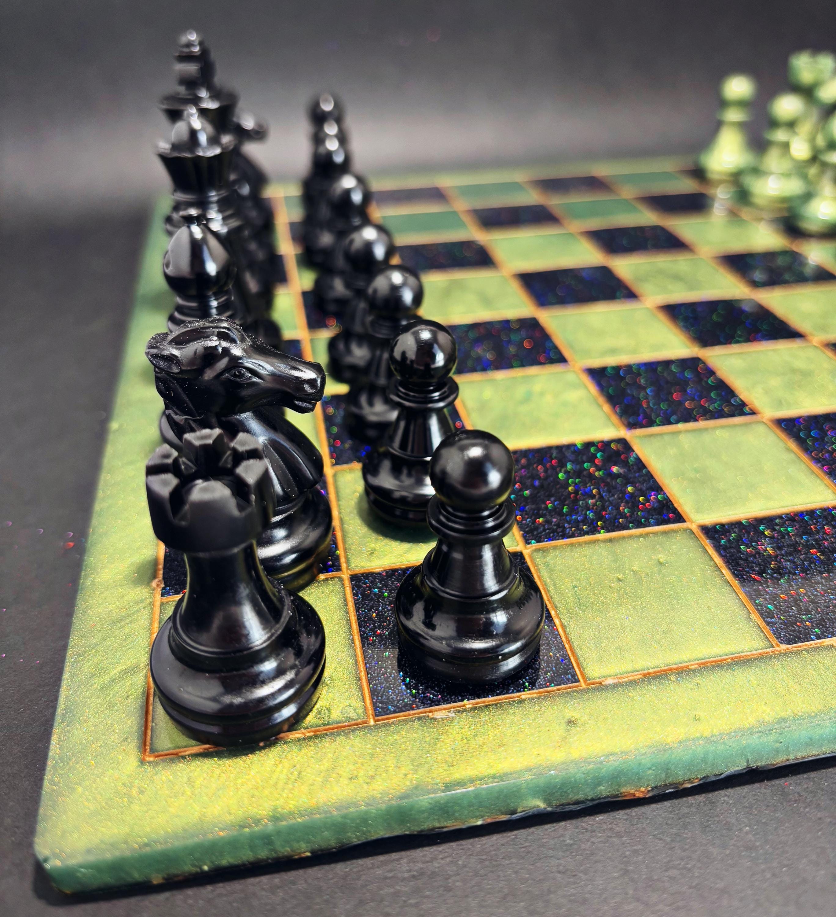 Wicked Handmade Chess Set - Etsy