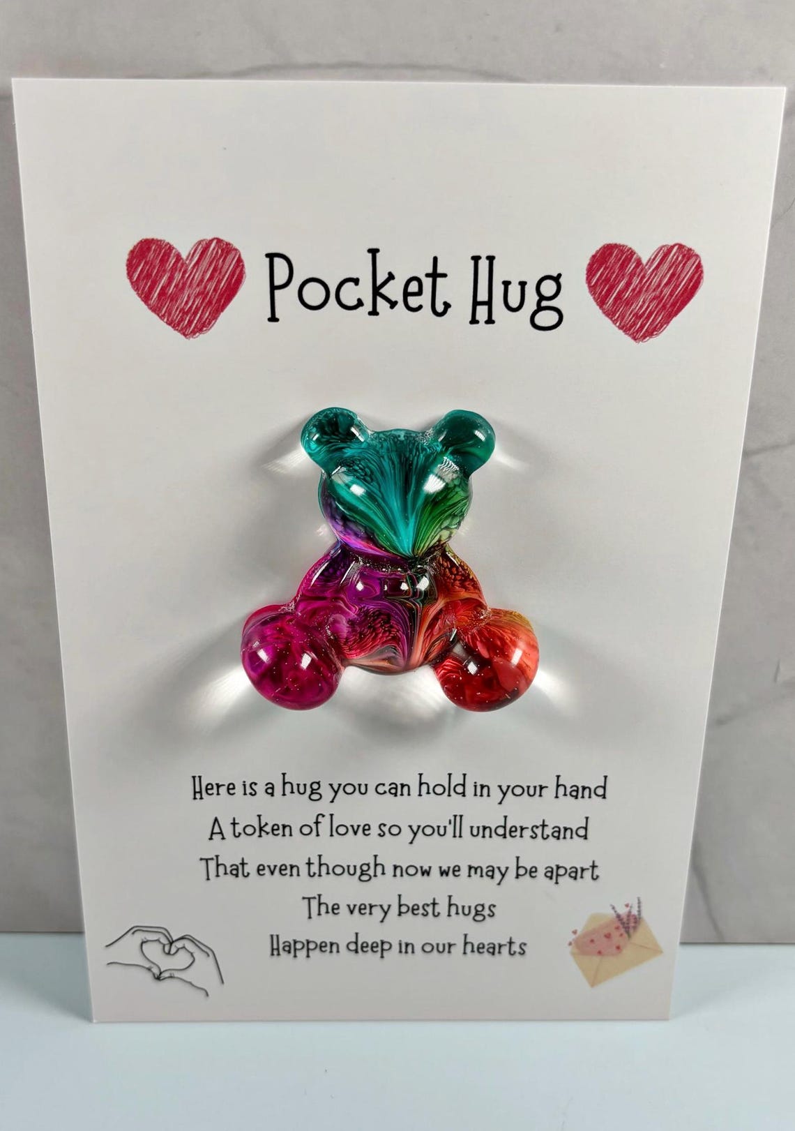 Pocket Hug Poem Card (digital Download) - Etsy