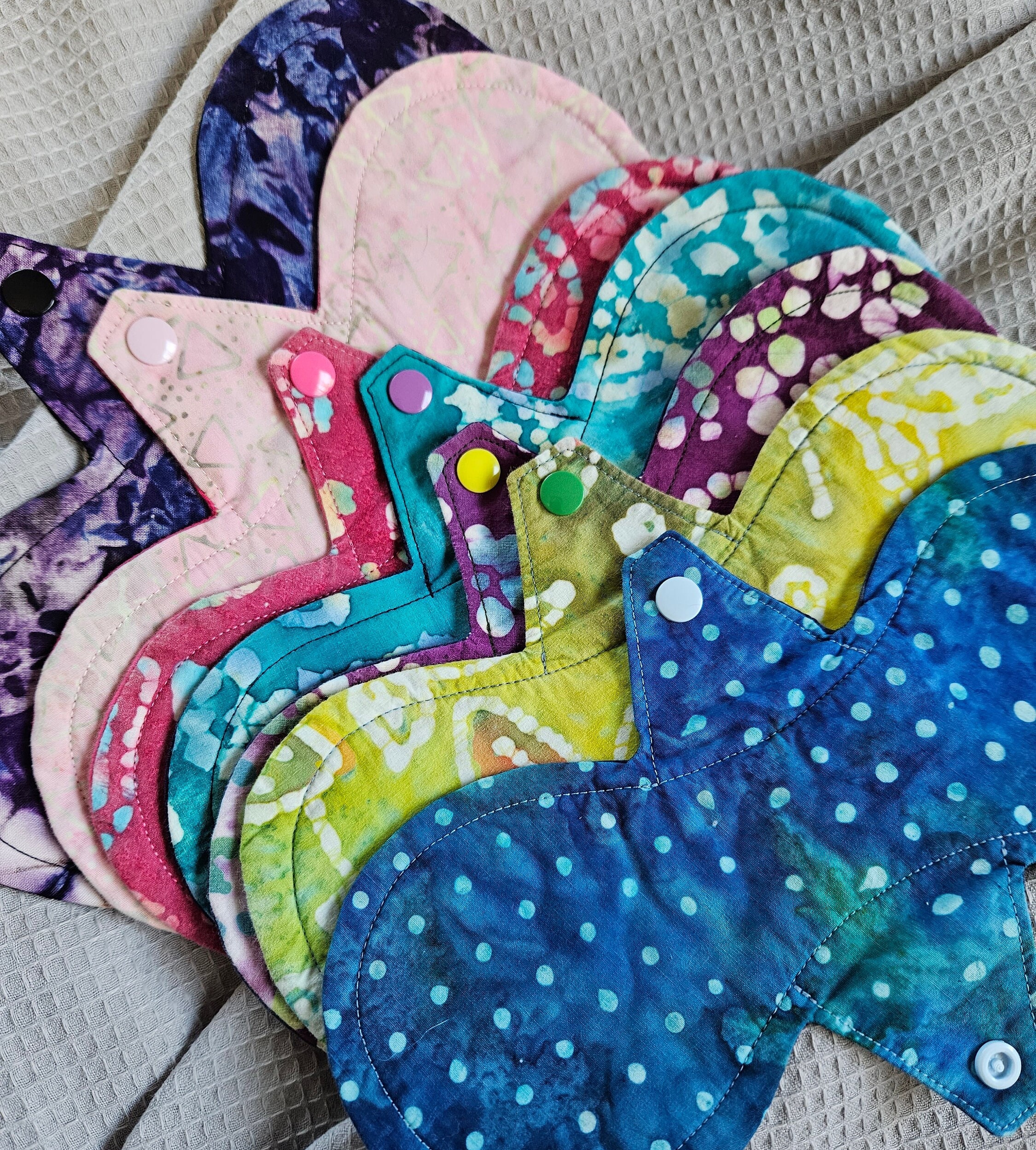Cloth Pads Moderate Absorbency Pad Menstrual Pad Washable Reusable Pad ...