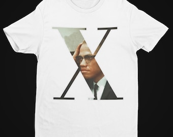Malcolm X 3xs Sublimation T-shirt L Black Culture Apparel L Black ...