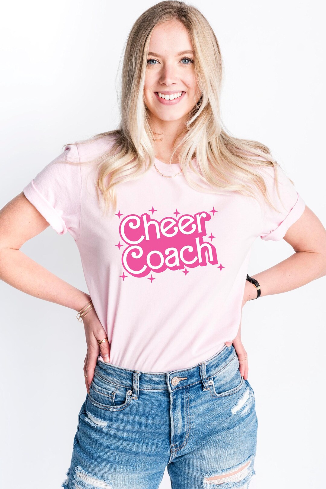 Girl B Doll Cheer Coach Shirt, Coach Shirt, Cheer Coach Shirt, Cheer ...