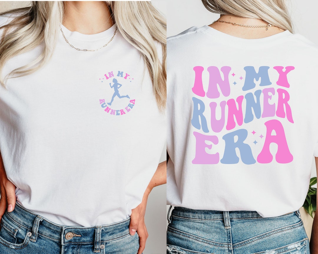 In My Runner Era Shirt, Funny Runner Shirt, Marathon Athlete Sweatshirt ...