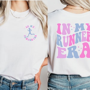 In My Runner Era Shirt, Funny Runner Shirt, Marathon Athlete Sweatshirt ...