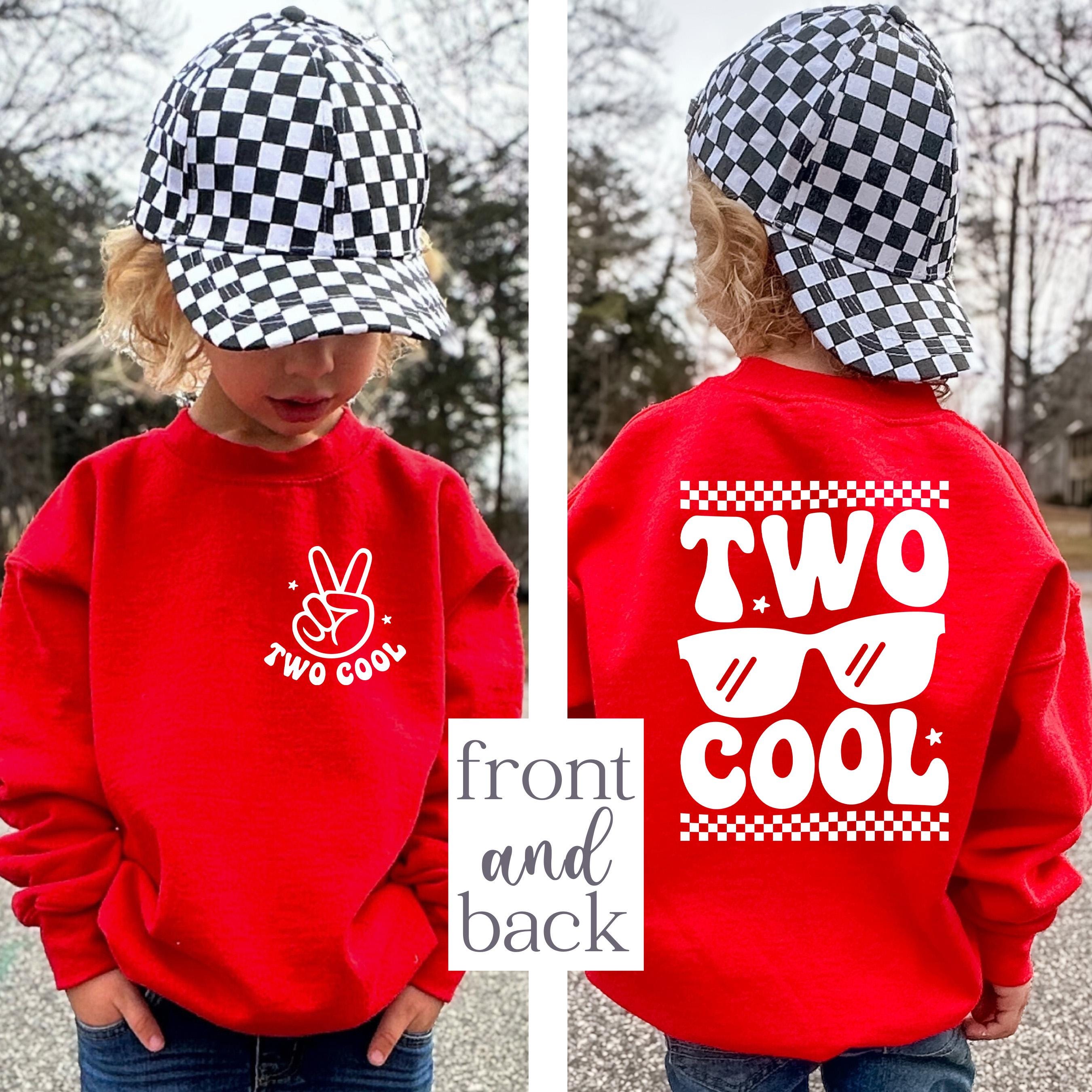 Two Cool Kids Shirt, 2nd Birthday Shirt, Second Birthday Gift, 2nd ...