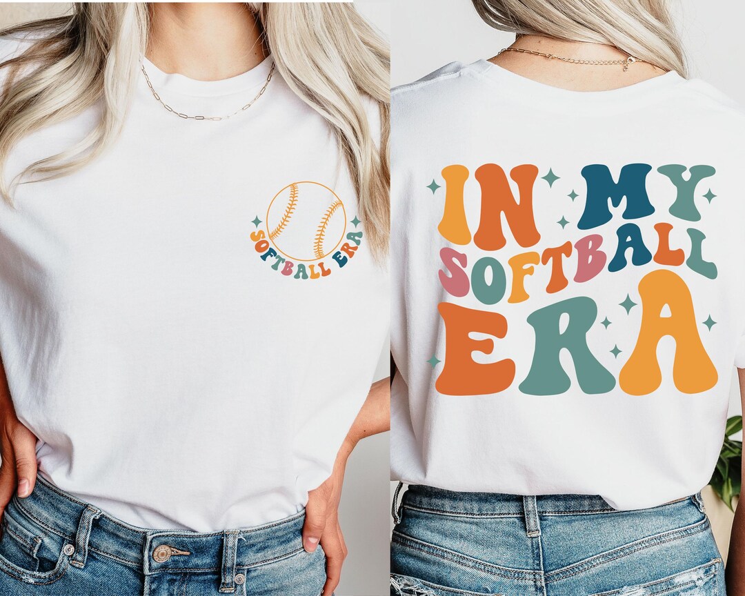 In My Softball Era Shirt, Softball Sweatshirt, Softball Era, Gift for ...