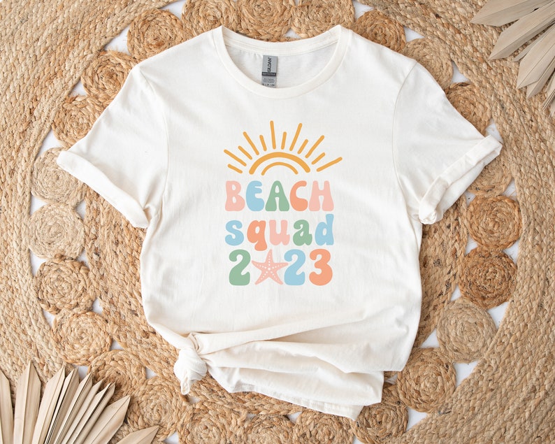 Custom Beach Squad Girls Summer Shirt Vacation Shirt Hawaii - Etsy