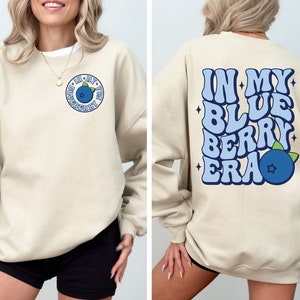 In My Blueberry Era Shirt, Blueberry Festival Sweatshirt, Blueberry ...