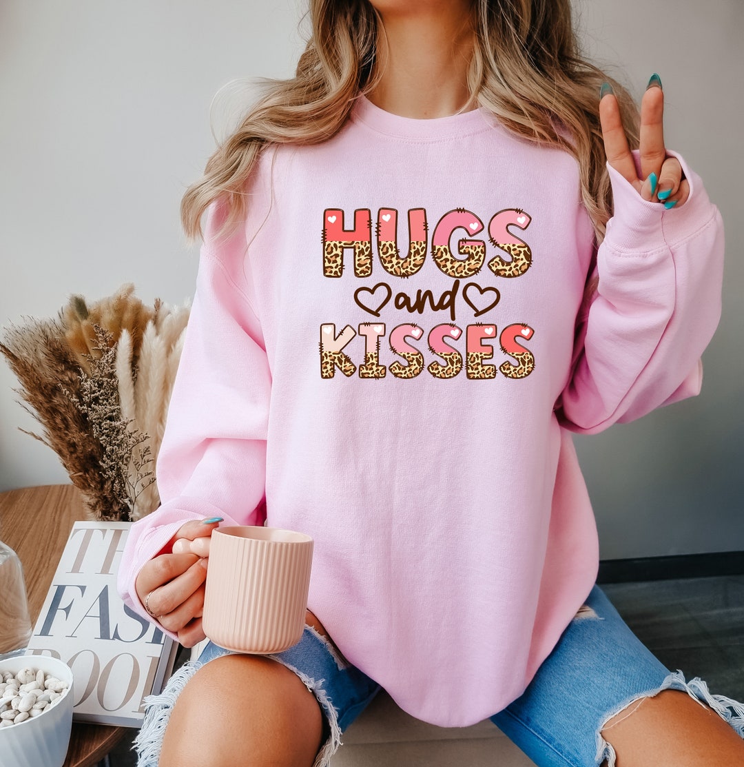 Hugs and Kisses Shirt, Kissed Shirt, Valentines Day Shirt, Lovers Shirt, Hugs Shirt, Couples ...
