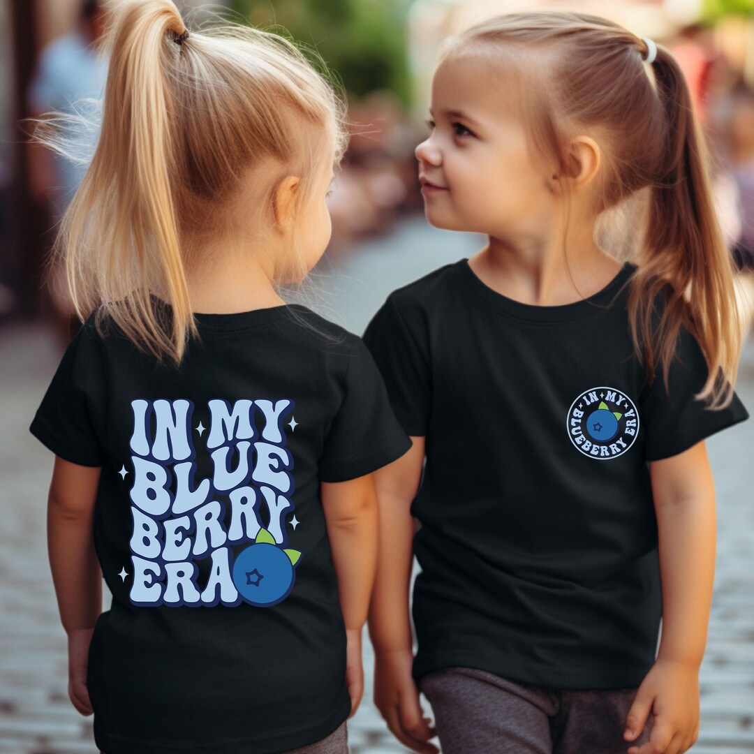 In My Blueberry Era Shirt, Summer Vibes, Blueberry Season Shirt ...