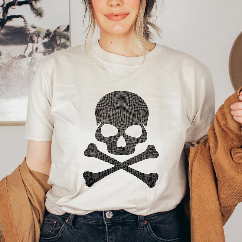 Rhinestone Shirt - Etsy