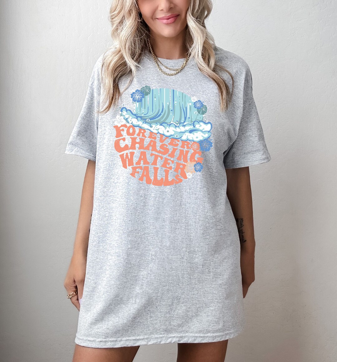 Waterfall Shirt, Outdoor Shirt, Hiking Shirt, Hiking Gifts, Mountain ...
