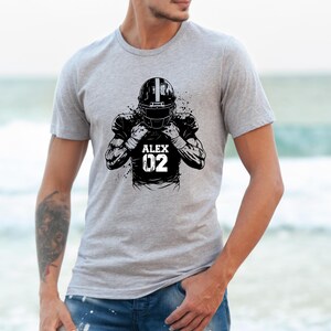 Personalized Football Shirt, Football Season Shirt, Football Game Tee ...