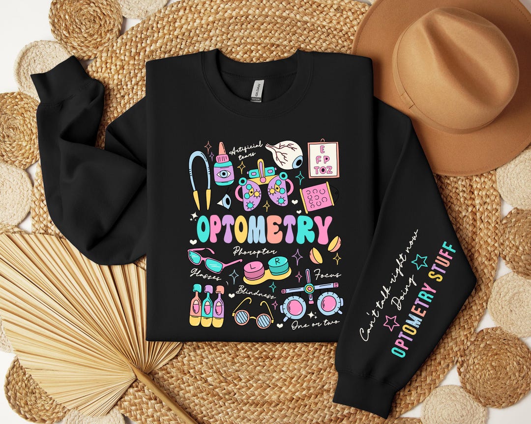 Optometrist Sweatshirt, Optometry Stuff, Optometry Graduation Gift, Can ...