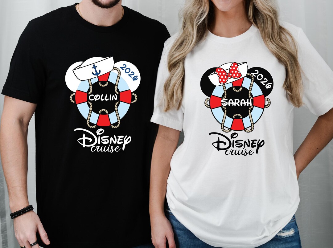 Personalized Disney Cruise 2026 Shirt, Custom Name Nautical Shirt ...