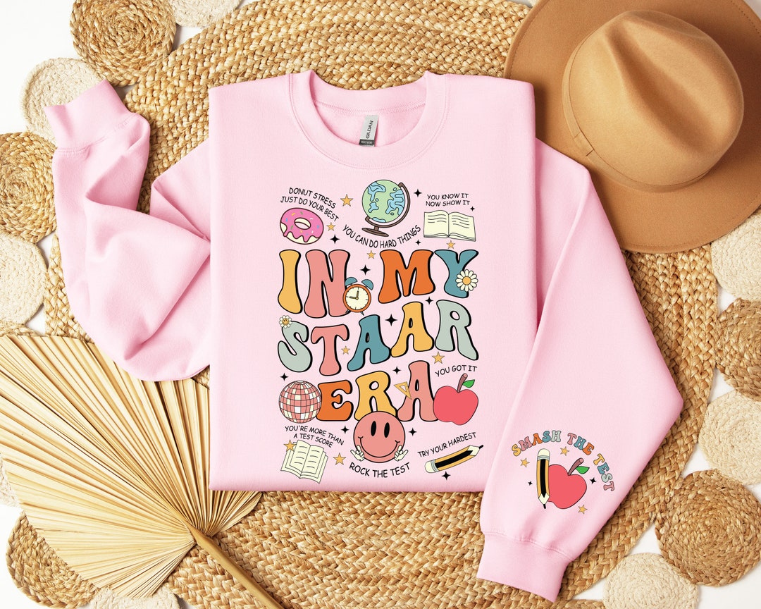 Teacher Test Day Sweatshirt, Smash the Test Sweater, Teacher Team Gifts ...