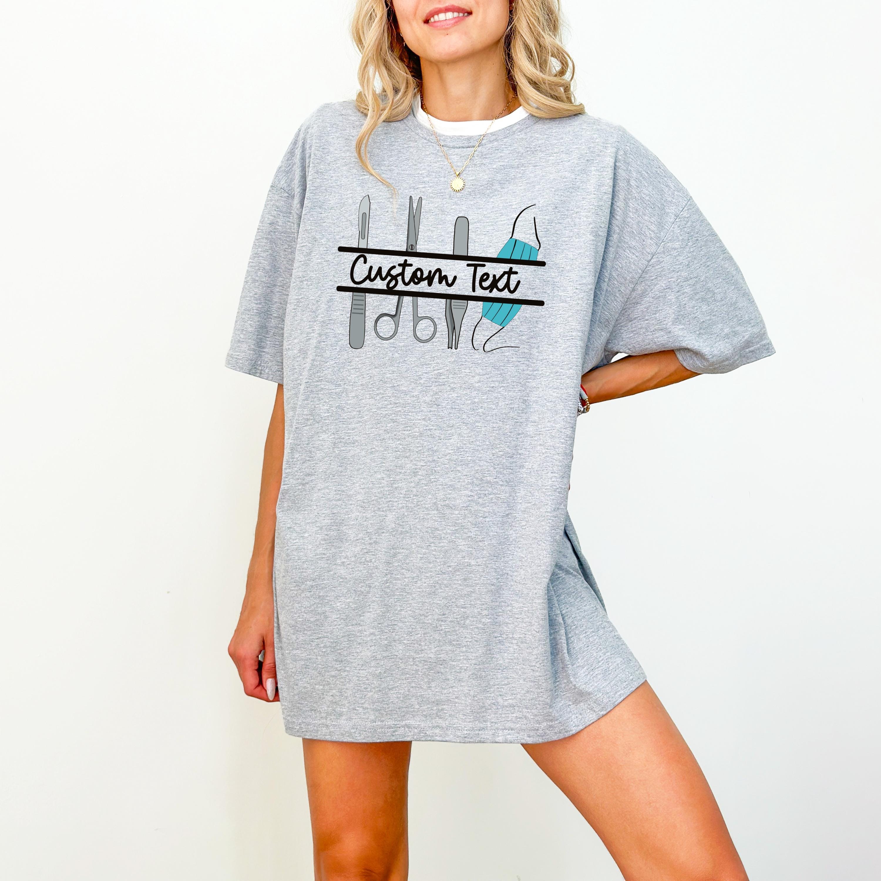 Custom Surgical Technologist Shirt, Scrub Tech Shirt Grad Gift ...