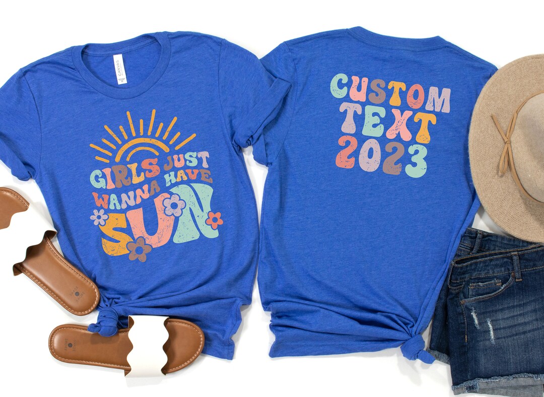 Personalized Girls Summer Shirt, Vacation Shirt, Hawaii Vacation Shirt ...