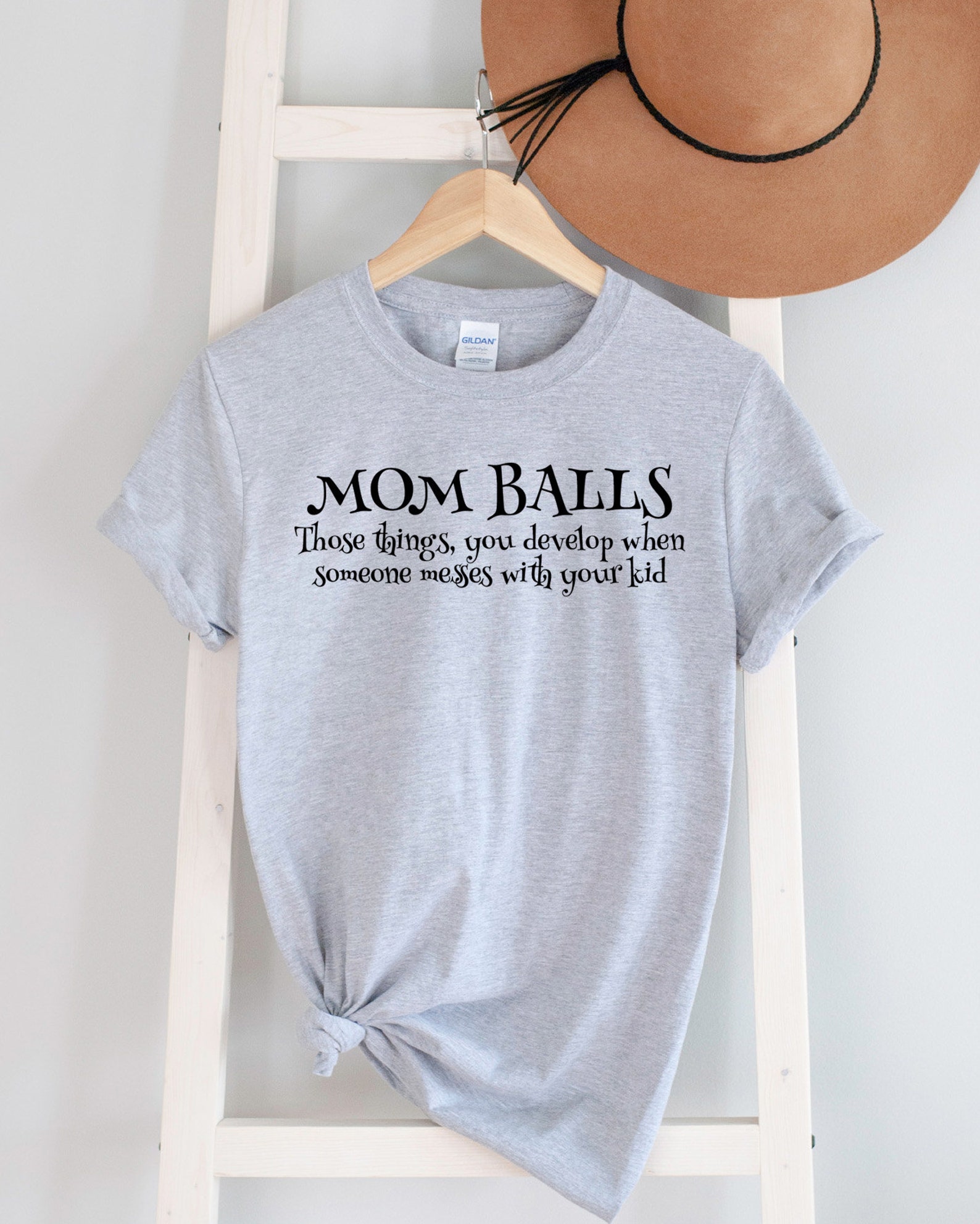 Mom Balls Shirt, Protector Mom T-shirt, Sarcastic Mom Shirt, Funny Mom ...