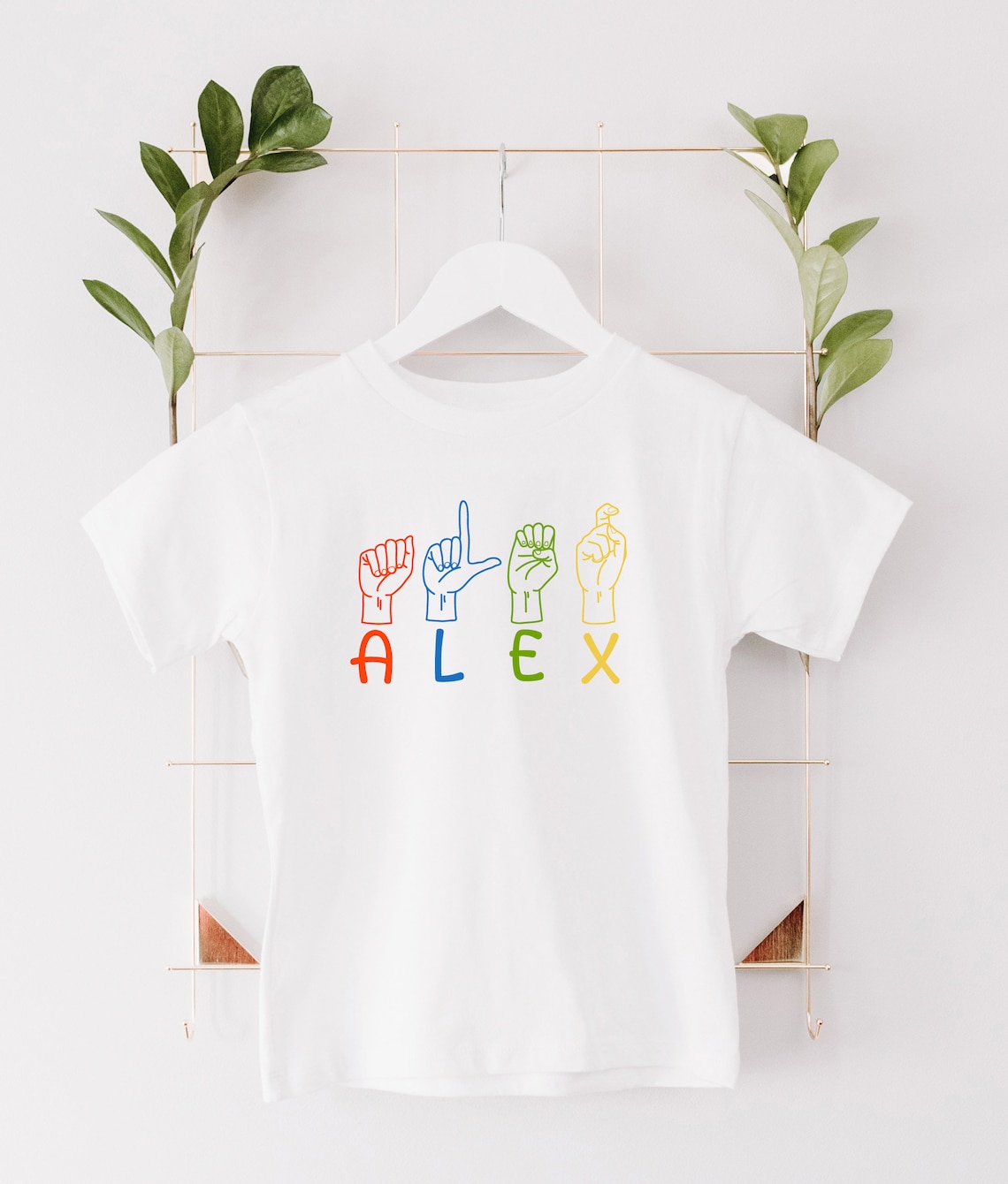 Personalized Sign Language Shirt Custom Name Sign Language - Etsy