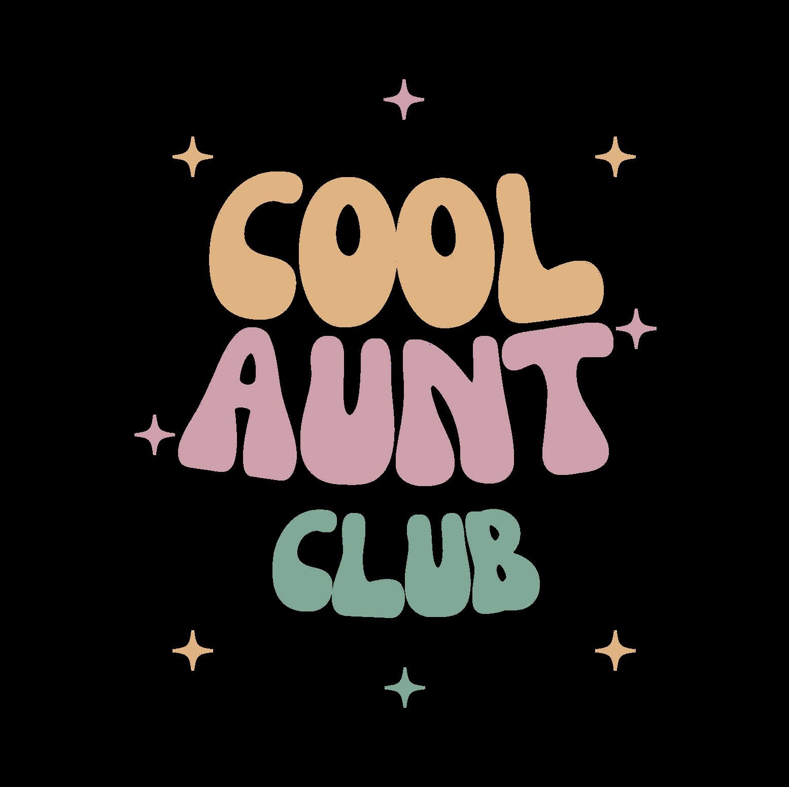 Cool Aunt Club SVG - Etsy