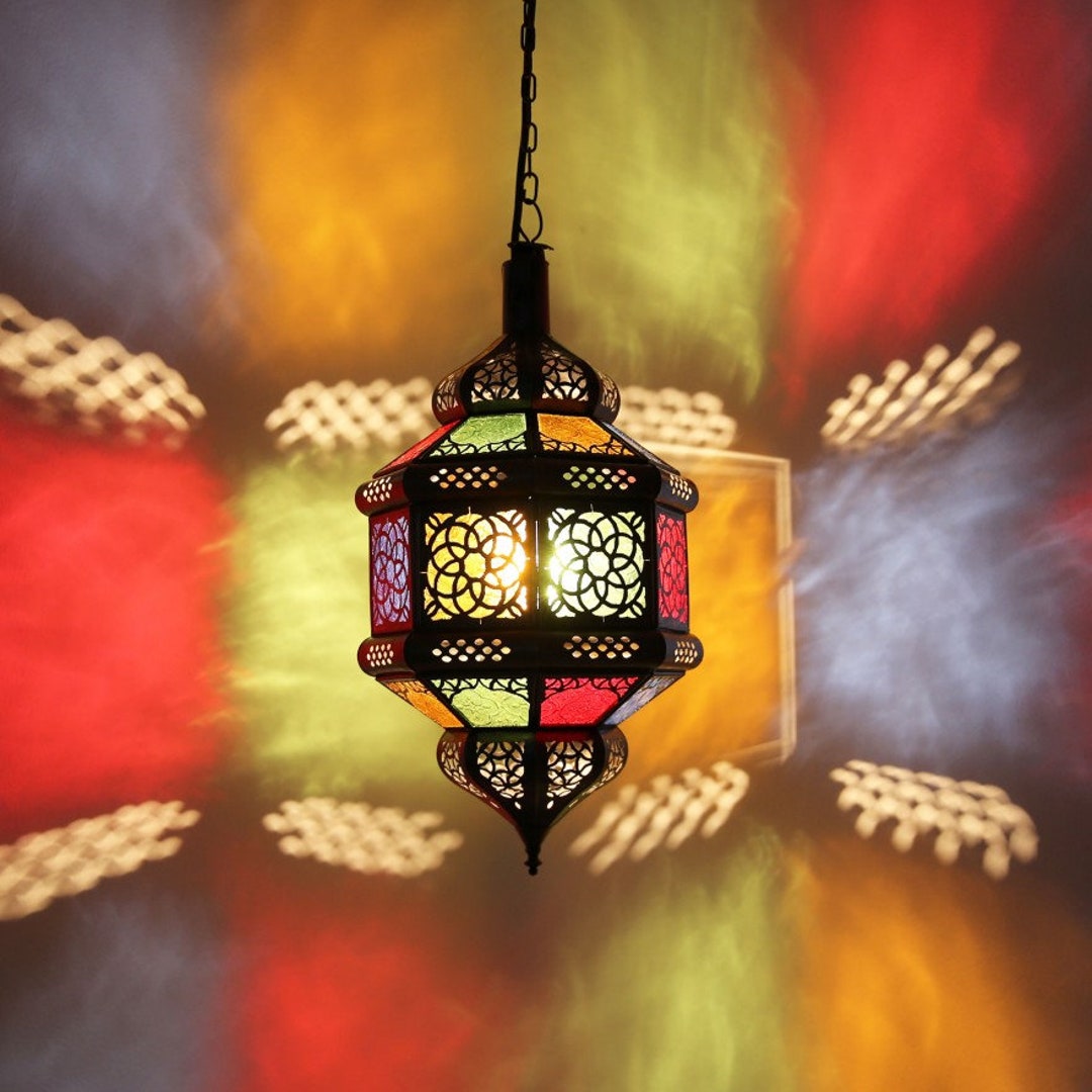 Hanging Light From Morocco Oriental Pendant Light Ceiling Lamp Arabic ...