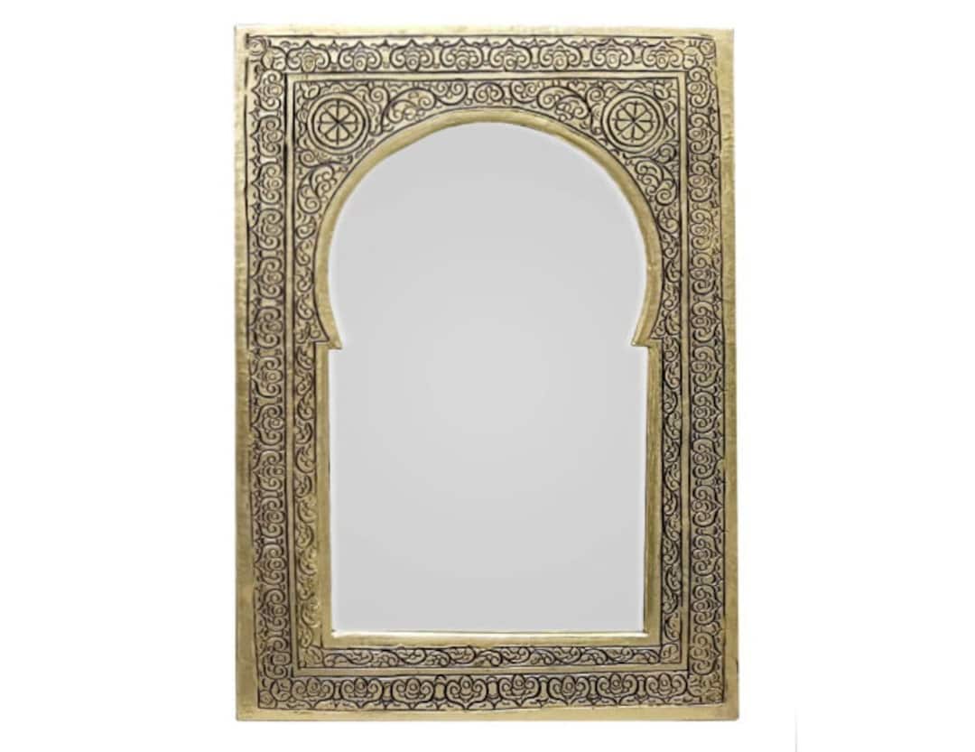 Moroccan Mirror Oriental Wall Mirror Wall Decoration Mirror Made of ...