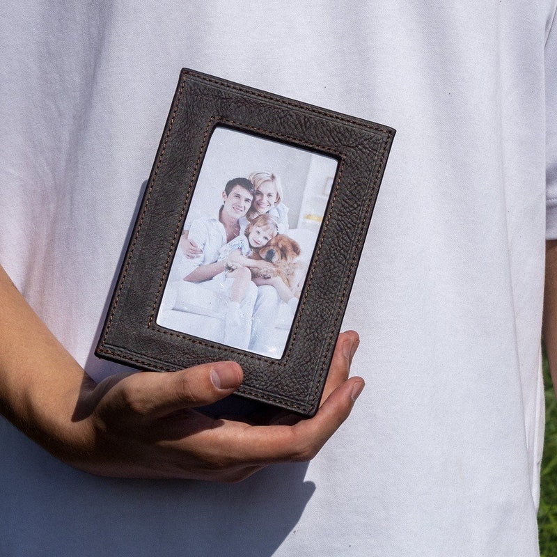 Leather Frame - Etsy