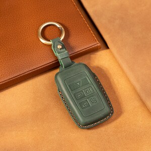Leather Land Rover Case Key Fob Cover for Defender Range Rover Sport ...