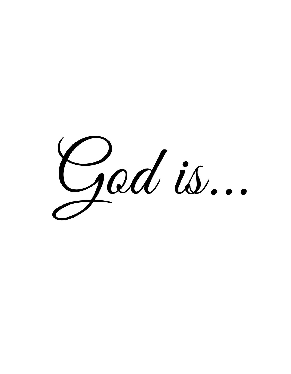 God is Svg, Png - Etsy