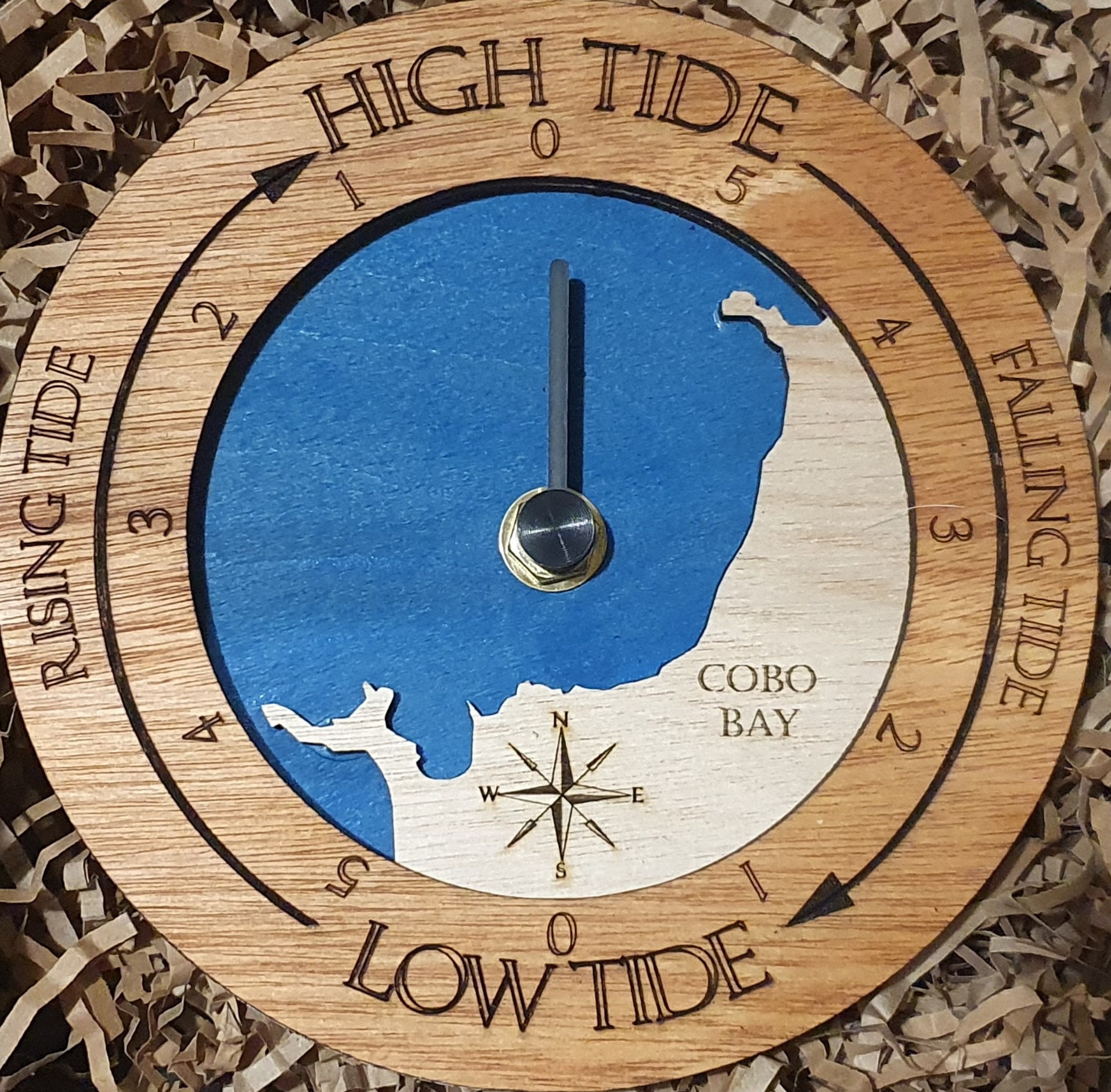 Custom Tide Clock Desktop or Wall Mount Christmas Gift for - Etsy
