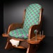Reupholstered Vintage Rocking Chair Pin Cushion/jewelry Display Shining ...