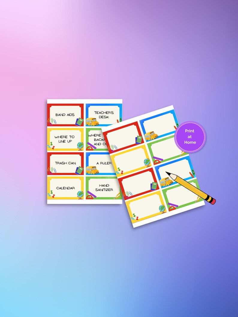 First Day of School Scavenger Hunt- Digital Download- Printable - Etsy ...